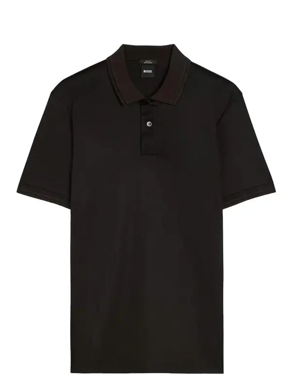BOSS Short-sleeve Polo Shirt - Black