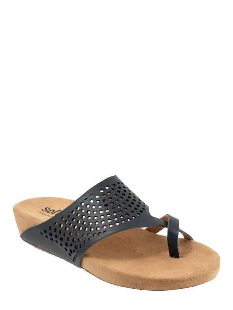 Softwalk Blaine Slide Sandal - Navy