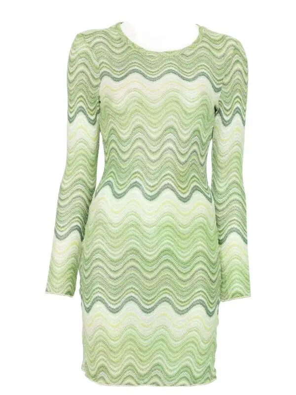 MC2 SAINT BARTH Imany Mini Dress - Green