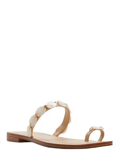 Aldo Crystiana Slide Sandals - Sand