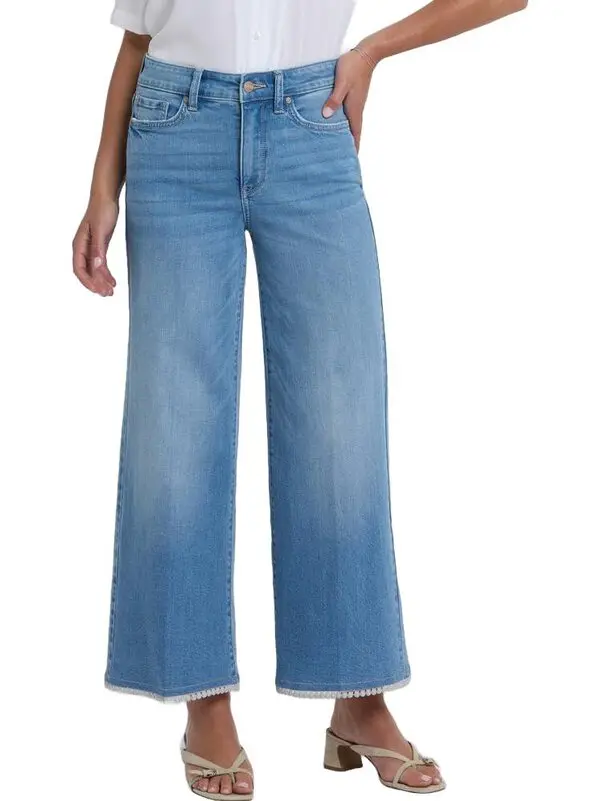 NYDJ Brodi High Waist Picot Trim Jeans - Vista Lakes