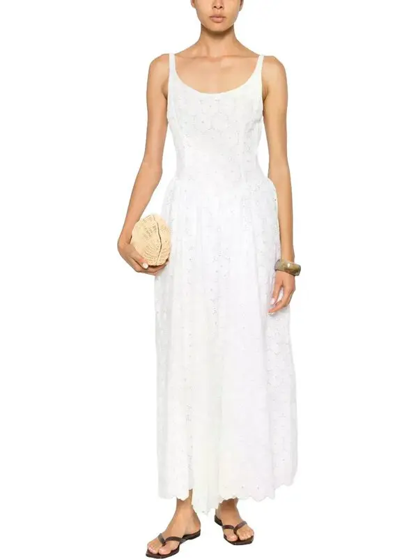 Faithfull The Brand Milana Maxi Dress - White