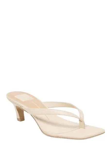 Dolce Vita Ramia Kitten Heel Flip Flop - Bone Leather