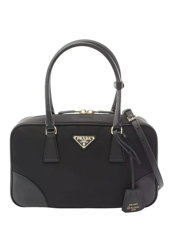 Prada 2013-2026 Re-edition 1978 Re-nylon Handbag - Black