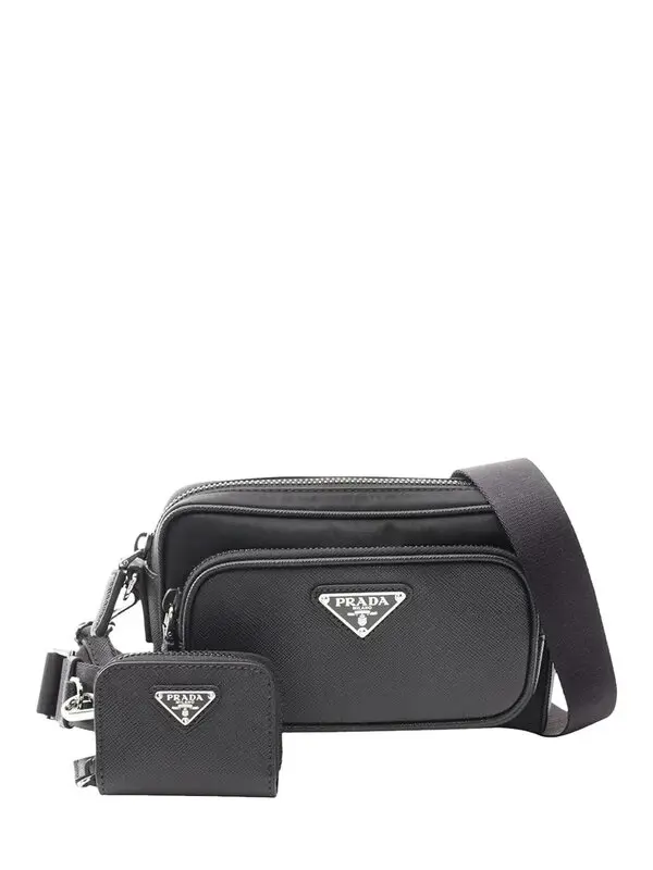 Prada Tessuto Crossbody Bag - Black