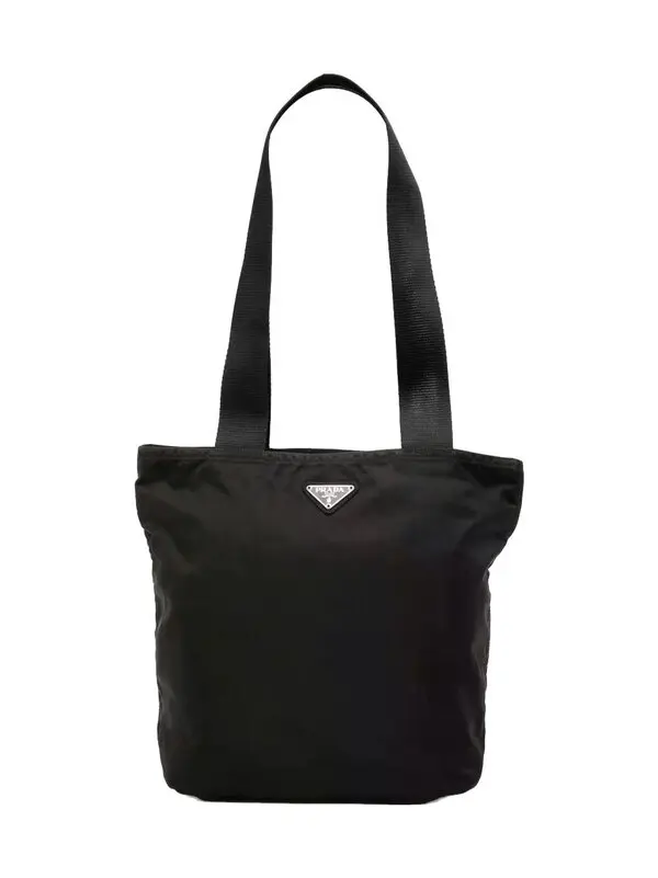 Prada 2000-2013 Tessuto Tote Bag - Black
