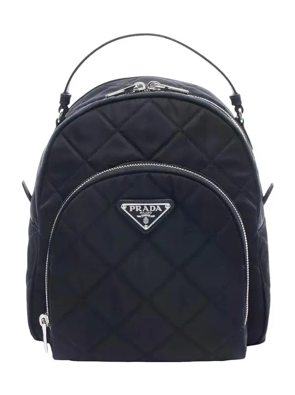 Prada 2013-2026 Tessuto Backpack - Black