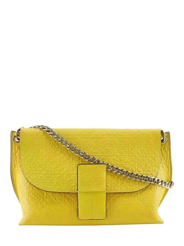 Loewe Repeat Anagram Avenue Crossbody Bag - Yellow