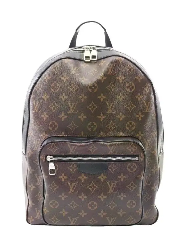 LOUIS VUITTON 2020 Monogram Macassar Josh Backpack - Brown