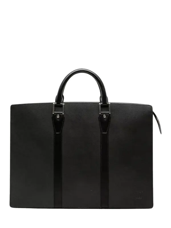 LOUIS VUITTON 2013 Taiga Lozan Business Bag - Black