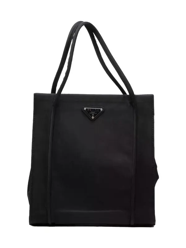 Prada 2000-2013 Tessuto Tote - Black