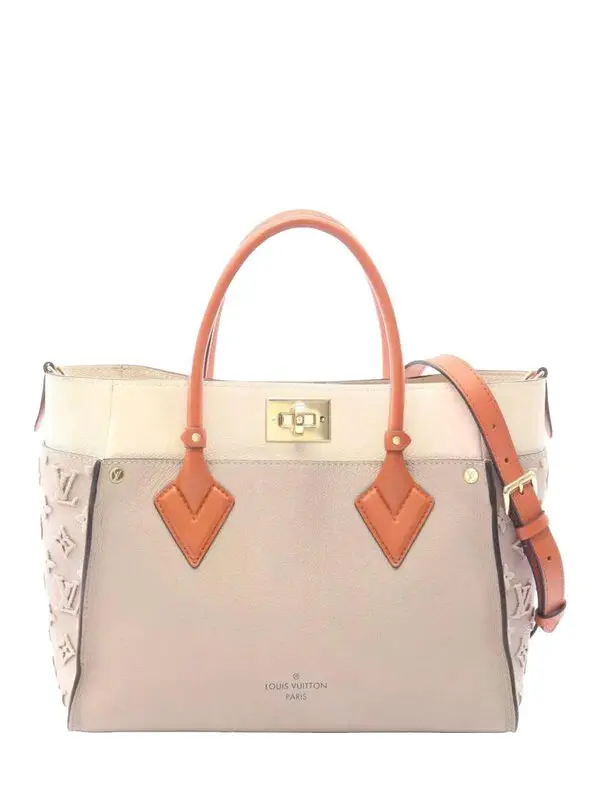 LOUIS VUITTON Monogram On My Side Mm Satchel - Neutrals