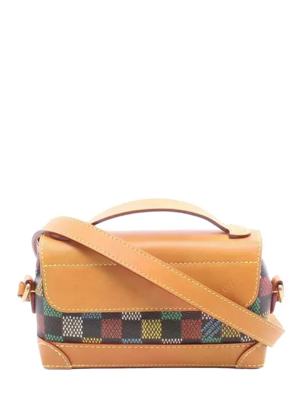 LOUIS VUITTON Damier Ebene Steamer East West Wearable Wallet Satchel 2010-2026 - Multicolour
