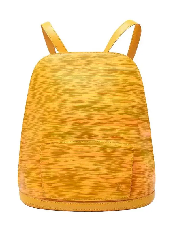 LOUIS VUITTON 1995 Epi Gobelins Backpack - Yellow