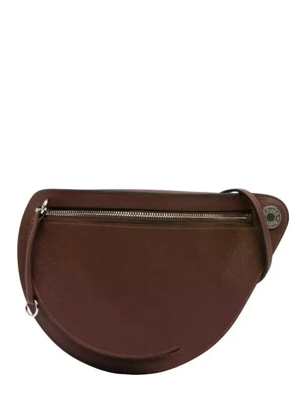 Hermès 2025 Epsom Petite Course Crossbody Bag - Brown