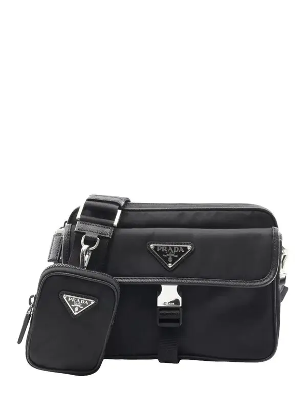 Prada Tessuto Crossbody Bag - Black