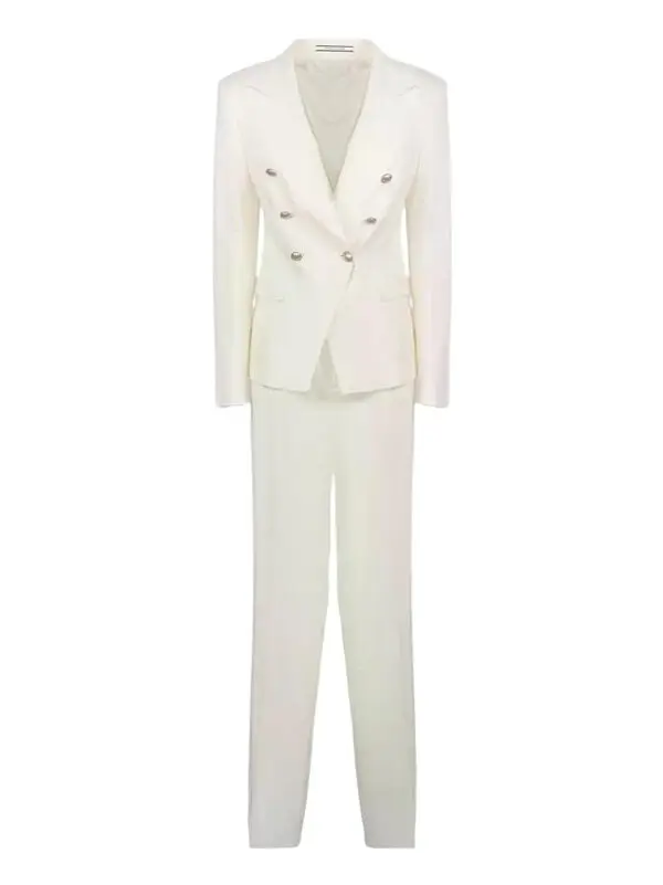 Tagliatore Alicya Double-breasted Suit - Neutrals