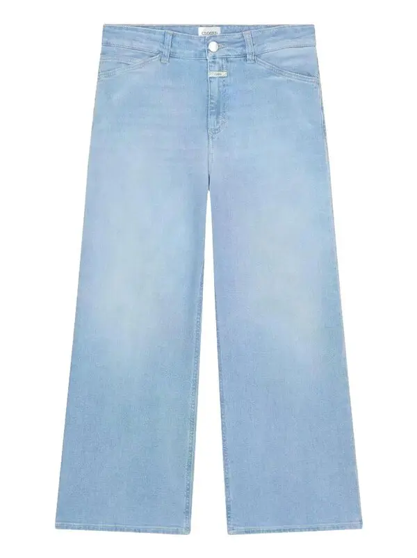 Closed Wide Leg Denim Jeans - Blue