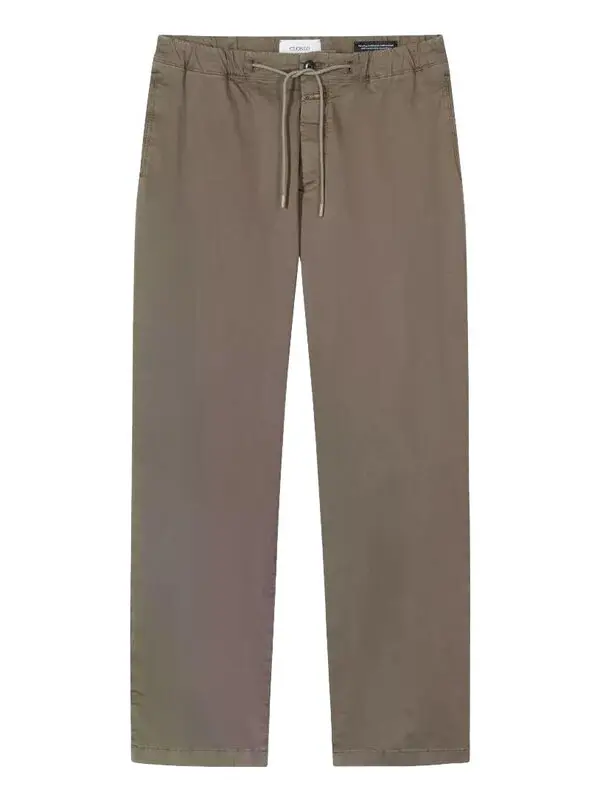Closed Tropea Drawstring Trousers - Brown