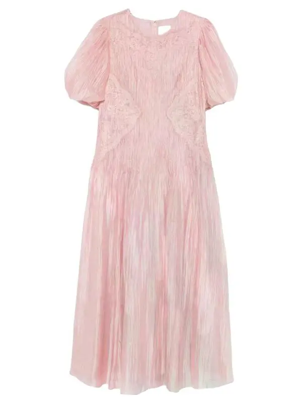 Aje Ophelia Midi Dress - Pink