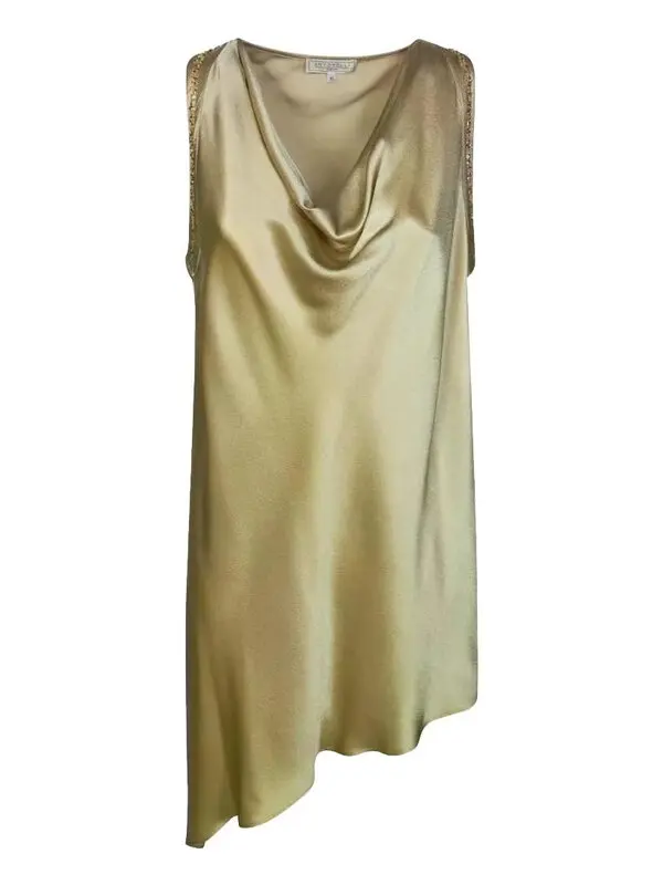 Antonelli Firenze Sequin-embellished Asymmetric Top - Gold