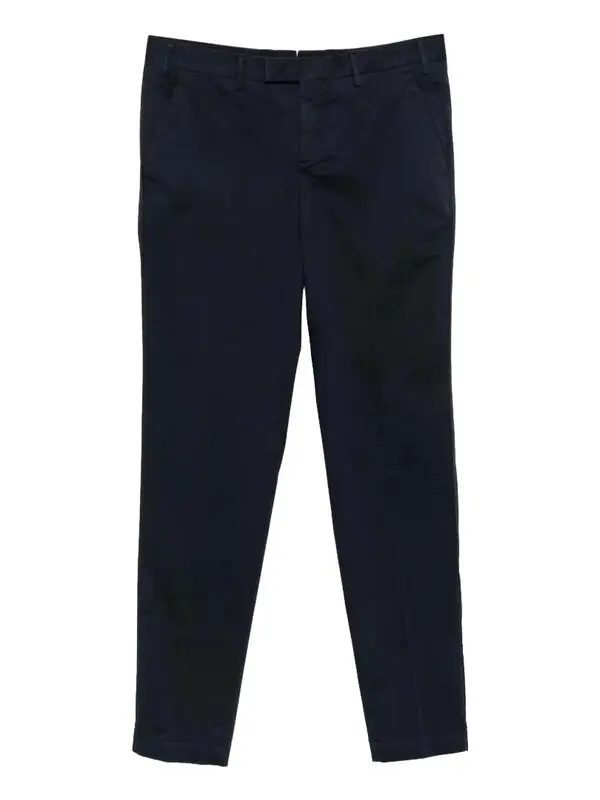 PT TORINO Pressed-crease Trousers - Blue