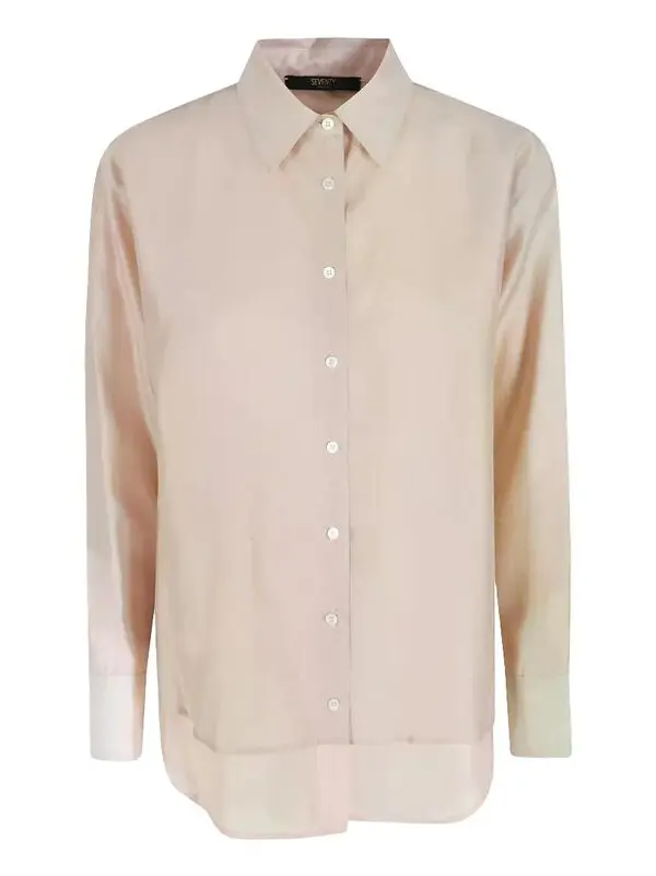 Seventy Layered-design Shirt - Neutrals