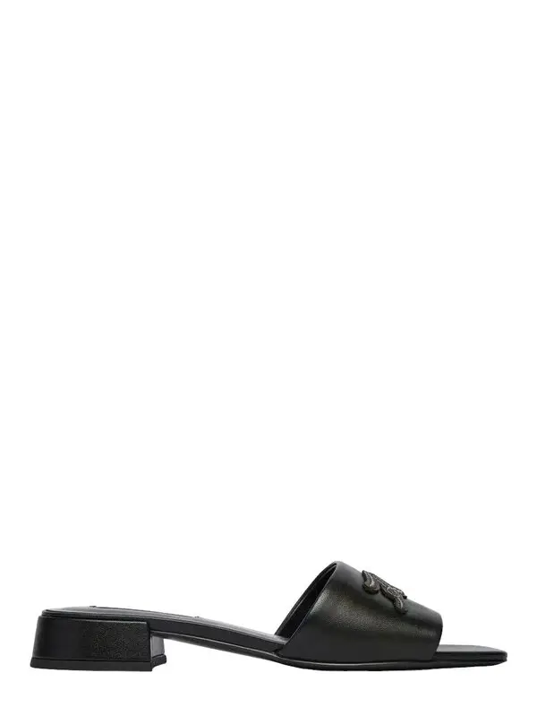Karl Lagerfeld Block-heel Sandals - Black