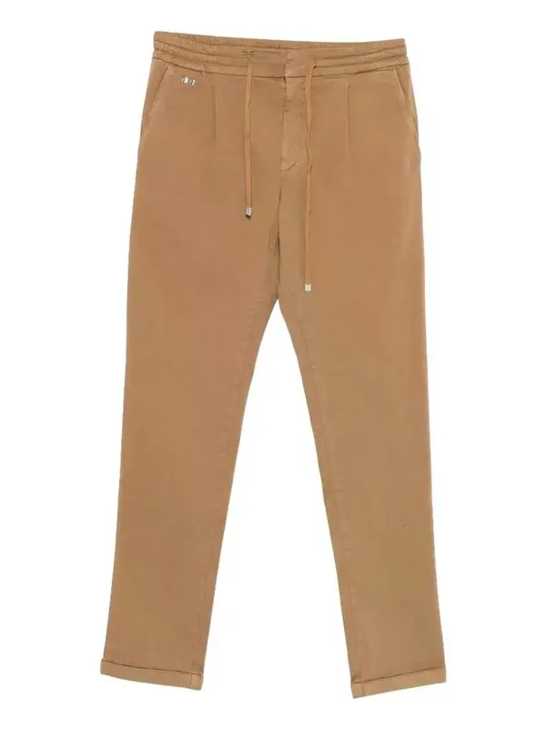 TRAMAROSSA Alvise Drawstring Trousers - Brown