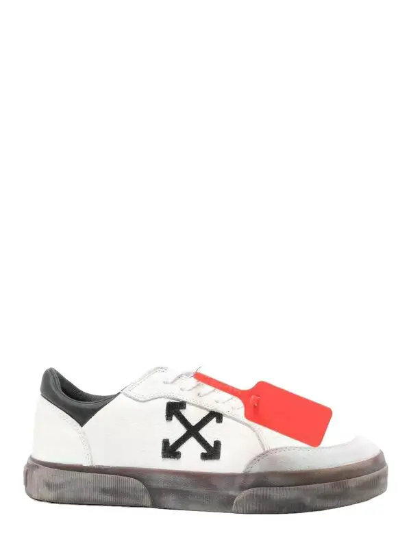 Off-White Low Vulcanized Sneakers - White