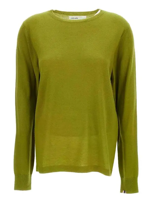 EXTREME CASHMERE X Selfie Crew-neck Sweater - Green