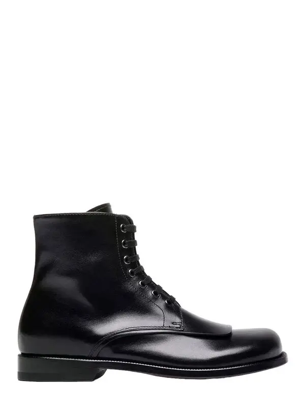Officine Creative Lace-up Ankle Boots - Black