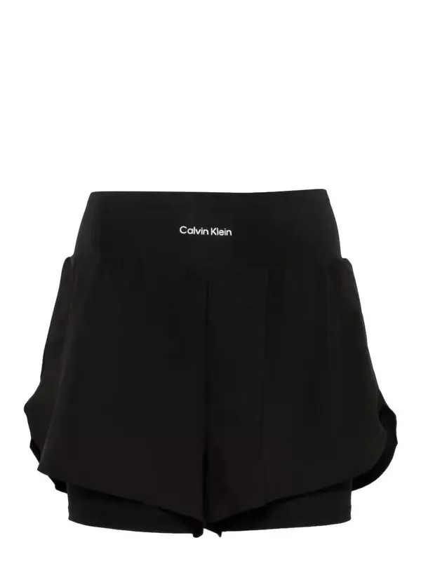 Calvin Klein Layered Shorts - Black