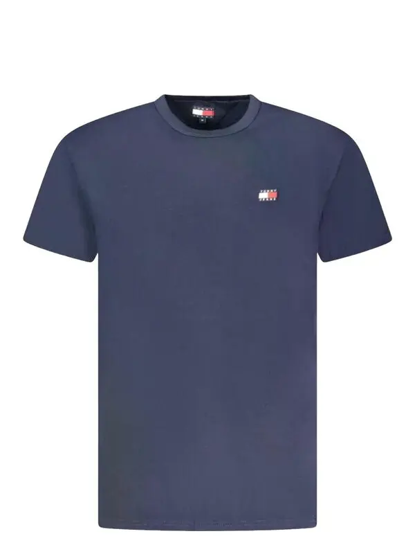 Tommy Hilfiger Logo-detail Cotton T-shirt - Blue
