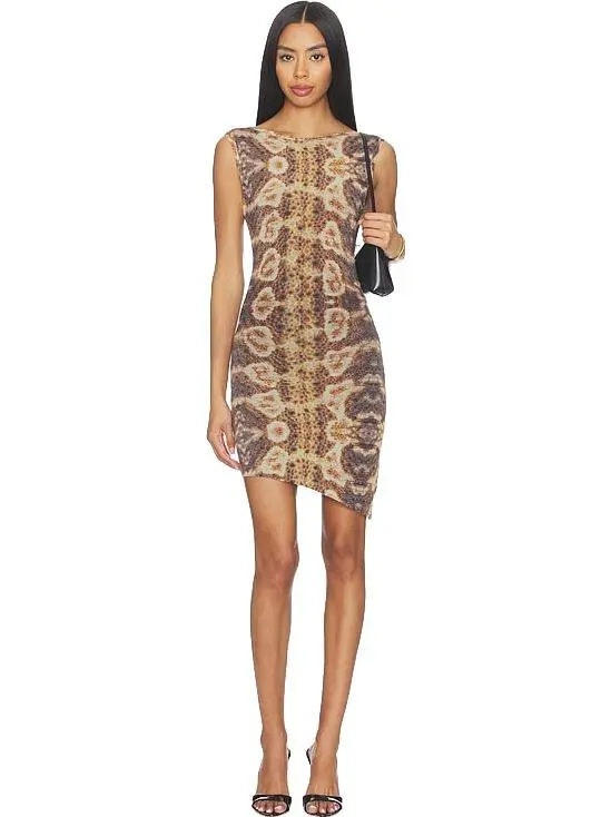 FENERS Caracola Dress - Brown