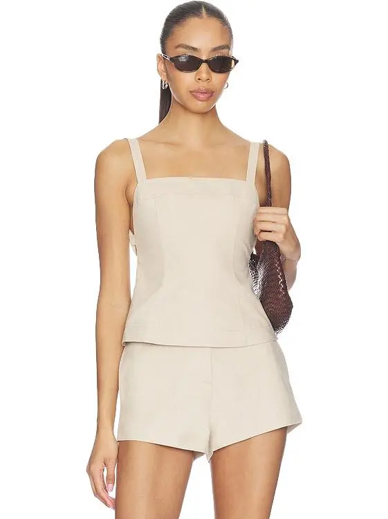 L'academie Andreia Top - Beige