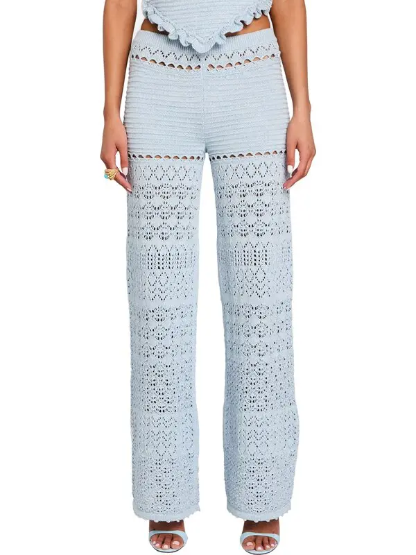Retrofete Ornelie Crochet Pant - Metallic Glace