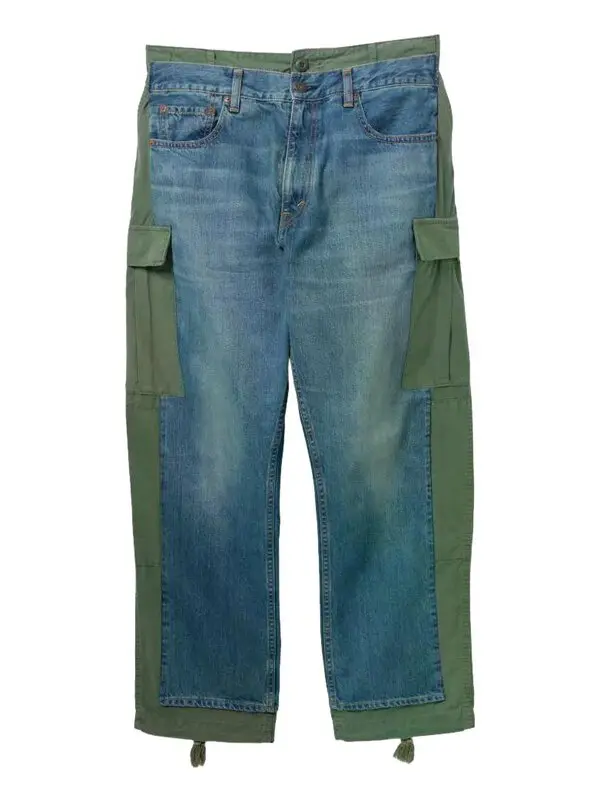 Junya Watanabe X Levi's Cargo Trousers - Blue