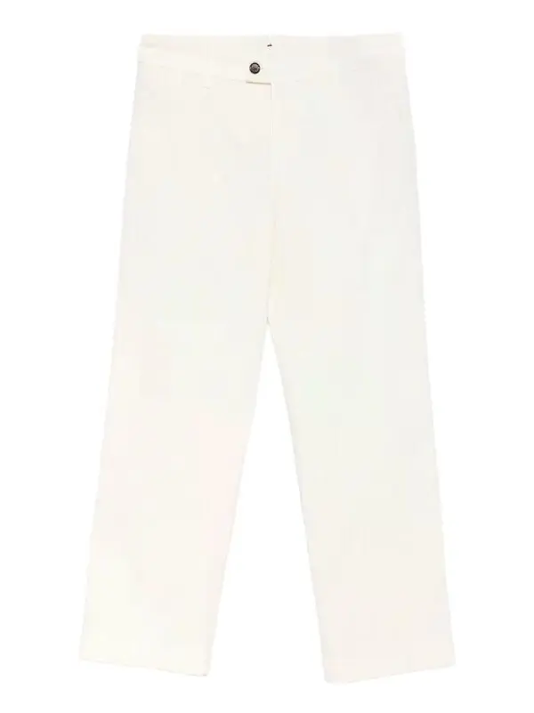 BERWICH Alice Cropped Trousers - Neutrals