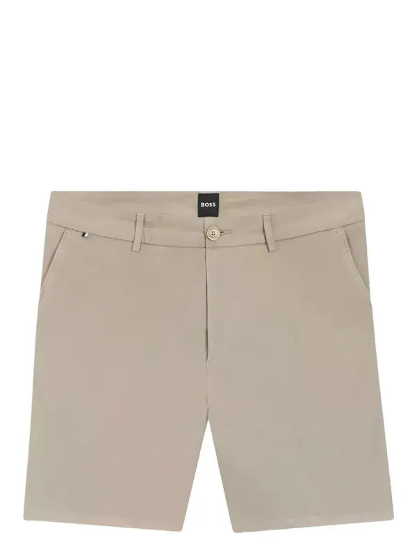BOSS Logo Patch Shorts - Neutrals