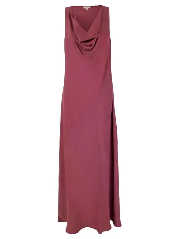 Antonelli Firenze Cowl-neck Sleeveless Dress - Pink