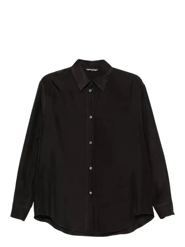 Barena Venezia Satin-finish Shirt - Black