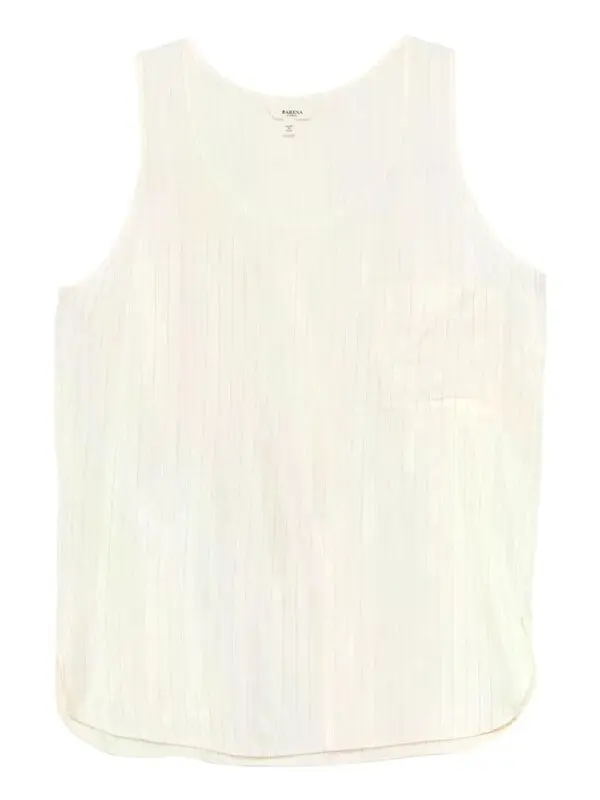 Barena Venezia Vertical-stripe Sleeveless Blouse - Neutrals