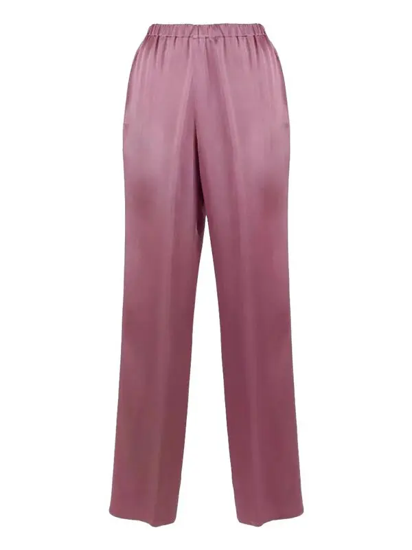 Antonelli Firenze Straight-leg Trousers With Elasticated Waist - Pink