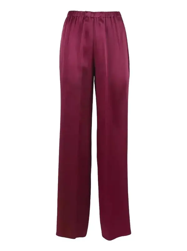 Antonelli Firenze Elasticated Palazzo Trousers - Pink