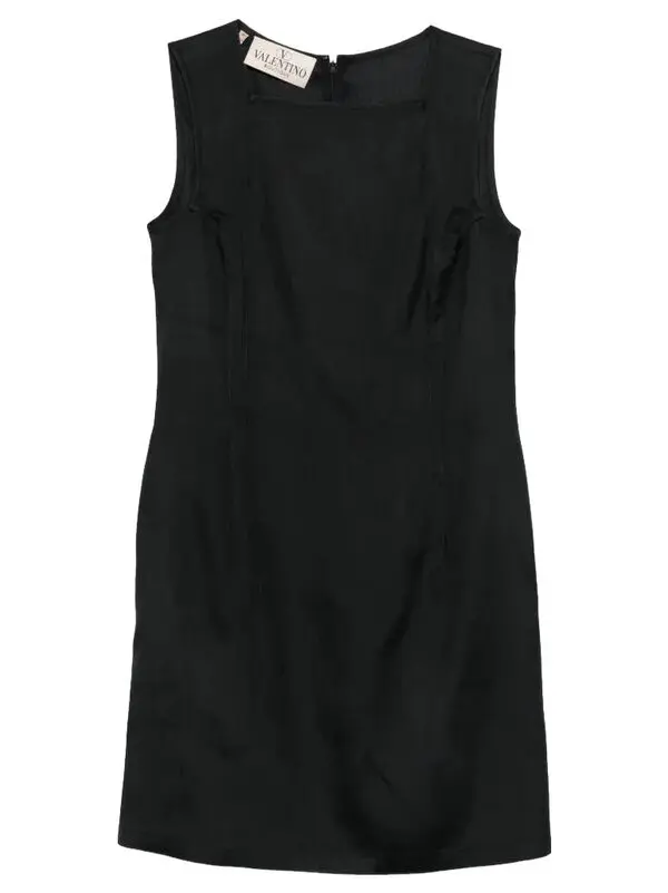 Valentino Garavani 1990s Sleeveless Mini Dress - Black