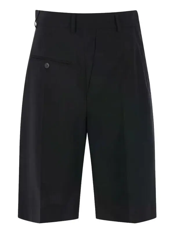 MAISON MARGIELA Deconstructed Bermuda Shorts - Black