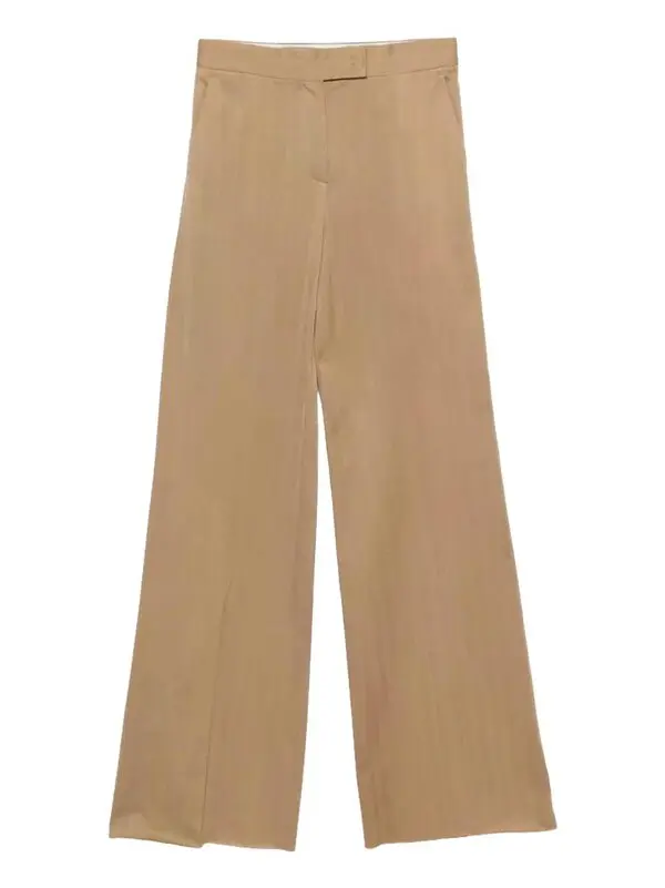 Max Mara Mxmoliato Palazzo Pants - Neutrals