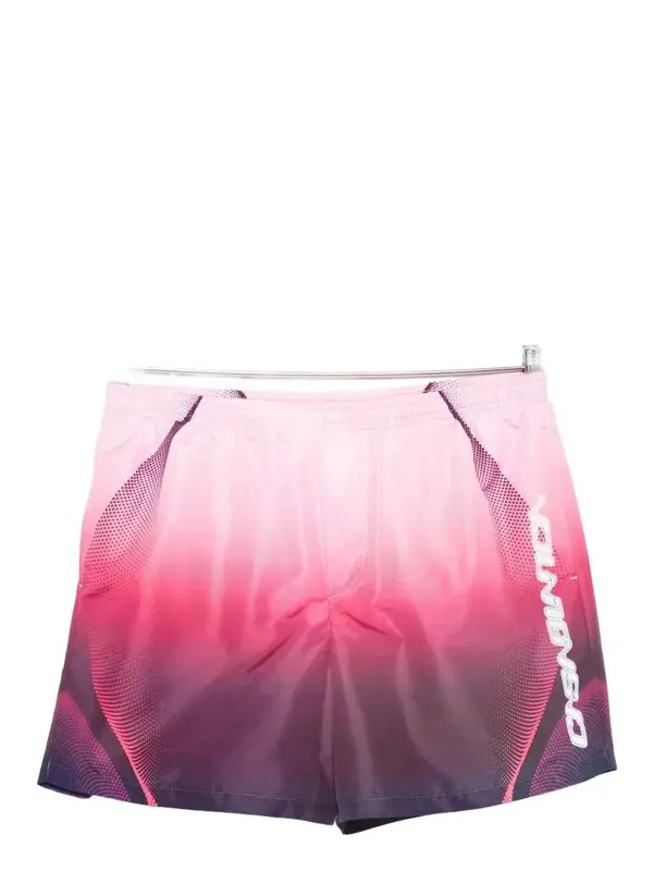 Casablanca Logo-print Swim Shorts - Pink