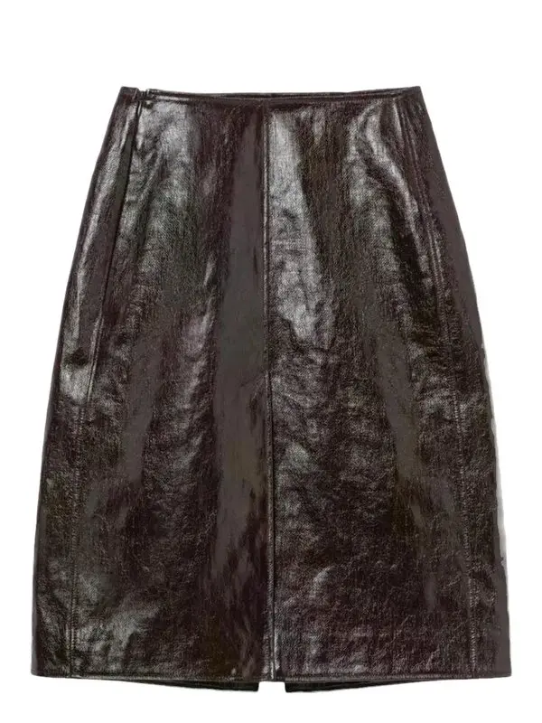 Séfr Odessa Midi Skirt - Brown
